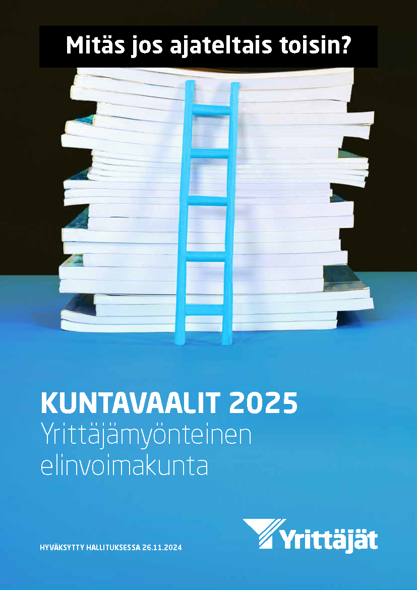 Alue- ja kuntavaalit 2025 - Suomen Yrittäjät